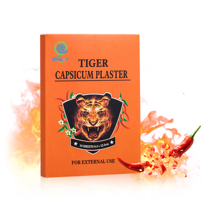 OEM Tiger Capsicum Plaster | Custom Tiger Capsicum Plaster Manufacturer ...
